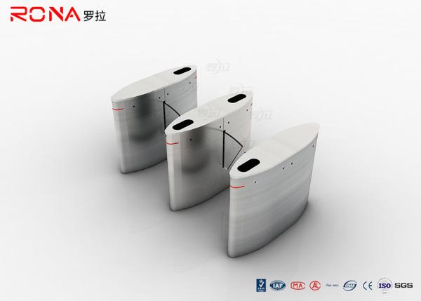 Quality 304 Stainless Steel Flap Barrier Gate Automatic Pedestrian Access Control System for sale