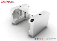 China Automatic Access Control RFID Pedestrian Swing Gate 304 Stainless Steel 24V for Handicap Channel for sale