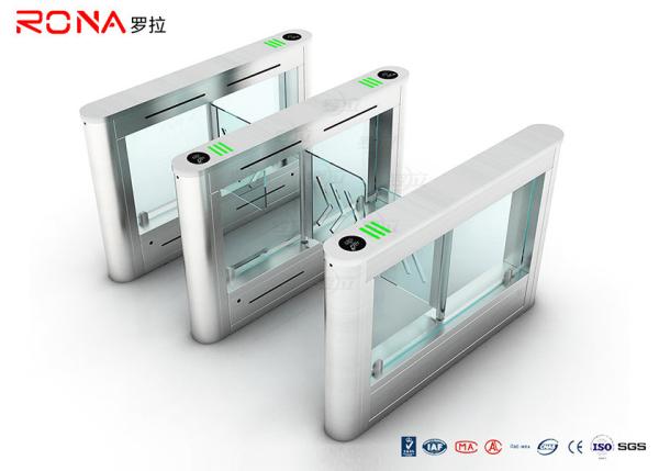 Quality Fast Speed Security Swing Turnstile Barrier Gate Remote Control System For Handicap for sale