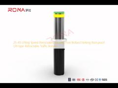 2S-4S Lifting Speed Removable Security Post Bollard Parking Riot-proof Lift-type Retractable Traffic Bollard