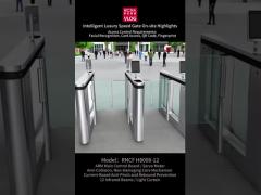 Luxury Speed Gate Access Control System Office Security