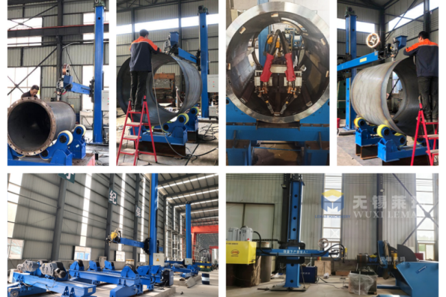 HJ10&Atilde;10 Internal External Seam Welding Manipulator operational diagram
