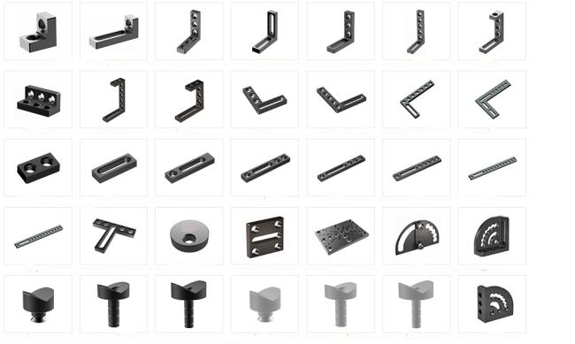 Positioning components for D28, D22, D16 series