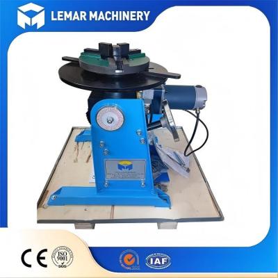 China 50kg Load Rotary Welding Positioner 0 - 90 Degree Tilt Angle CNC Control Pipe for sale