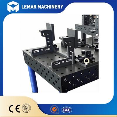 China 3D welding tables system bores in a 50 x 50 mm diagonal grid for sale