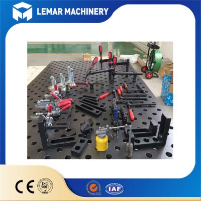 China Modular D28 welding fixture table compatible with all major brand clamping tool systems for sale