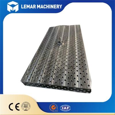 China 120-inch x 60-inch 3D welding table with 28mm hole spacing for sale