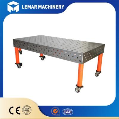 China D28 Welding Table CNC Machined Precision Hole Pattern for sale