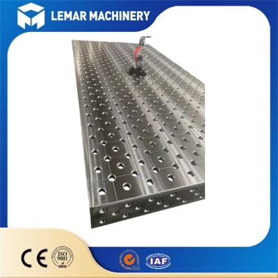 China HT300 Cast Iron 3D Welding Table D16 16mm 50mm Grid for sale