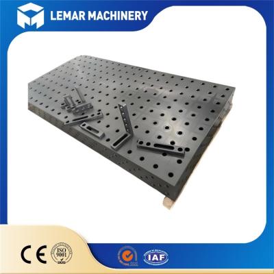 China Steel 28 Series Work Platform 3d Flexible Welding Table with Welding Jigs for sale