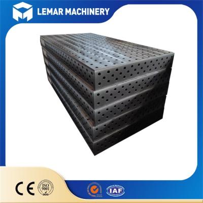 China Heat Resistant 3D Custom Built Welding Tables D16 50x50 Grid Flat Pack Welding Table for sale