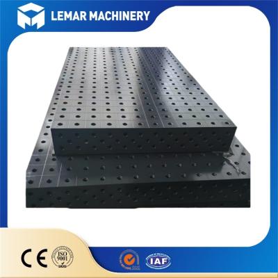 China 5 Sided 3D Welding Table D28 100x100 Grid Fixture Heavy Duty Steel Welding Table for sale