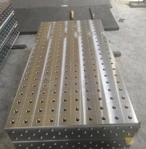 Quality 620mm 3000mm D28 3D Welding Table Precision Ground Weld Flat Table Surface for sale