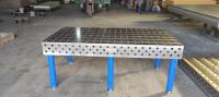 China D28 Welding Table CNC Machined Precision Hole Pattern for sale