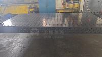 China D28 Welding Table CNC Machined Precision Hole Pattern for sale