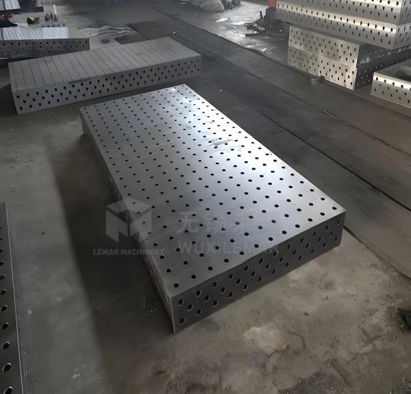Quality D28 Porous 3D Welding Fabrication Tables with Support Legs for sale