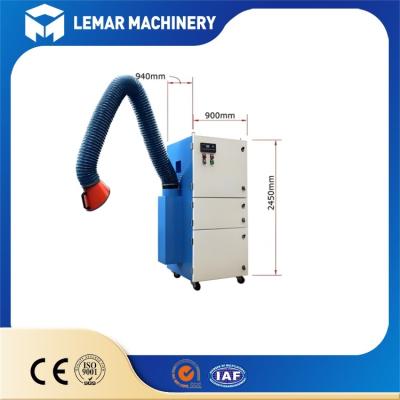 China Single Arm Portable Solder Fume Extractor On Site Use Fume Extraction System for sale