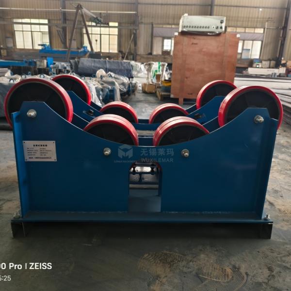 Quality 3000kg Welding Tank Rotator Polyurethane Turning Rolls For Welding And Cylinders for sale