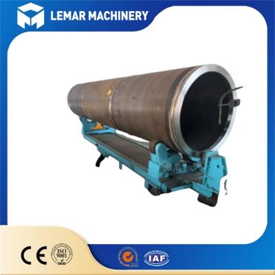 China 10T Load Welding Self Centering Rotator 0 - 45° Tilt Adjustment Turning Rolls for sale