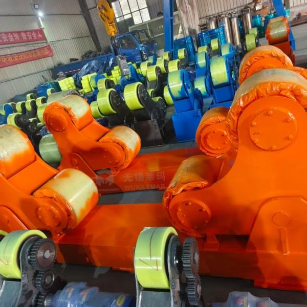 Quality Heavy Duty 80T Welding Rotator Tank Turning Rollers For 850 - 5000mm Pipe JB for sale