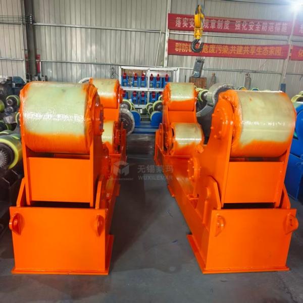 Quality Heavy Duty 80T Welding Rotator Tank Turning Rollers For 850 - 5000mm Pipe JB for sale