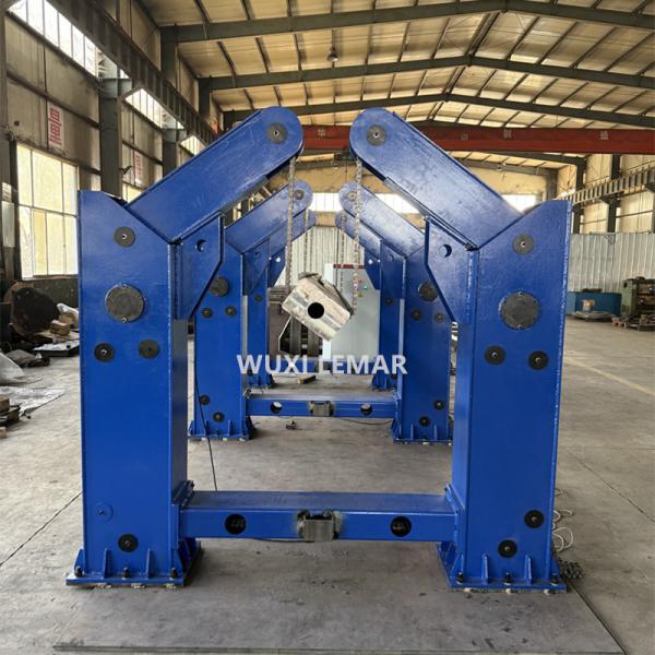 Quality Chain Driven Self Aligning Welding Rotator 3T Beam Rotator 360° Double For for sale