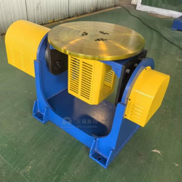 Quality Dual Axis Rotary Welding Positioner P Type 81°/Sec 500mm Motorized Welding for sale