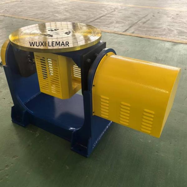 Quality Dual Axis Rotary Welding Positioner P Type 81°/Sec 500mm Motorized Welding for sale