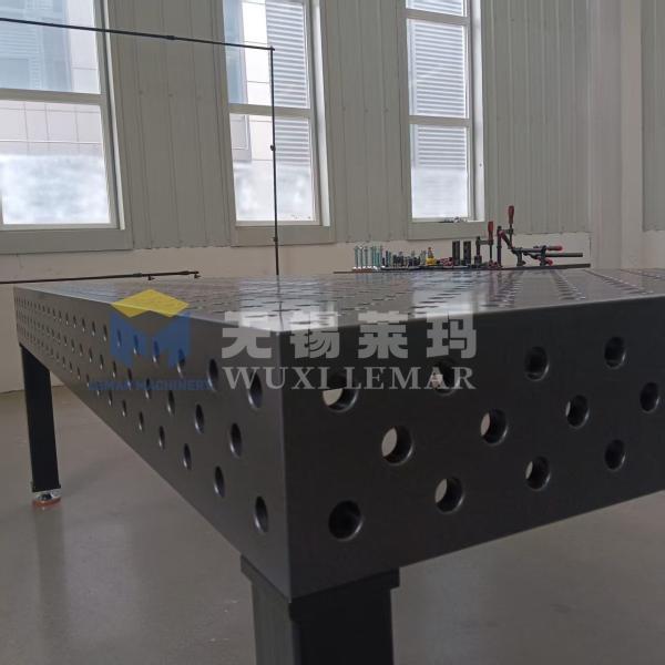 Quality D16 Steel 3D Welding Table with Anti-Deformation Ribbed Design for sale