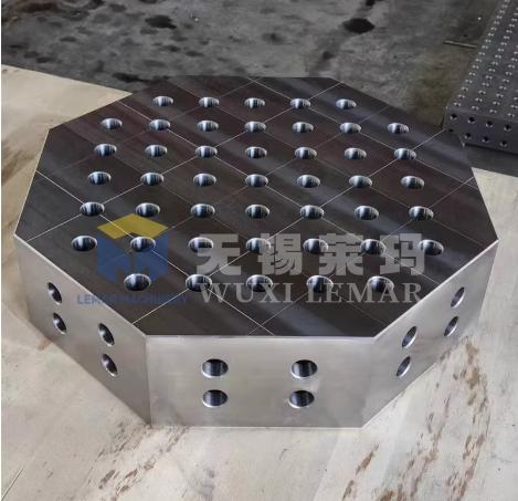 Quality Octagonal Precision Welding Table Engraved Scale For Precise Measurement for sale