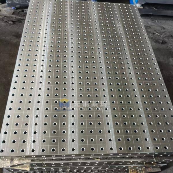 Quality High precision D16 3D welding table for complex metal assembly for sale