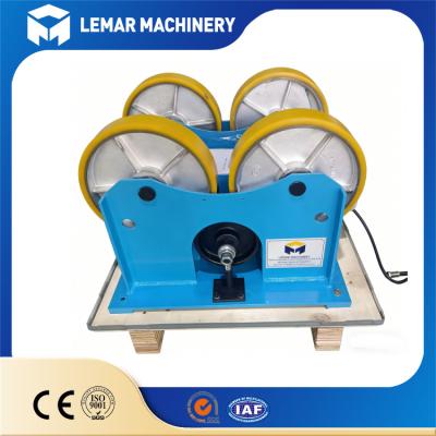 China 1 Ton Load Capacity Pipe Welding Rotator with VFD Speed Control and PU Roller Design for sale