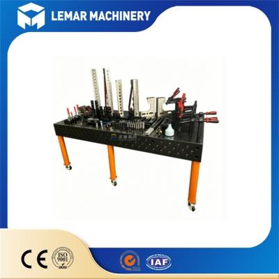 China D28 Welding Fixture Table with Clamps High Precision 3D Welding Table for sale