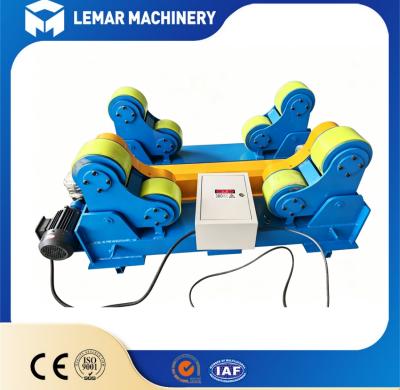 China 60T Heavy Duty Self-Aligning Welding Turning Rolls with Variable Frequency Drive for Pressure Vessels for sale