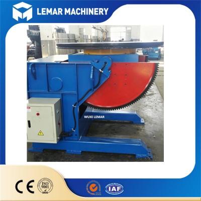 China 5 Ton Welding Positioner 360° Rotation 0-90° Tilting Rotary Welding Table for sale