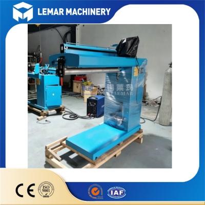China PLC CNC Pipe Longitudinal Seam Welder 0.4–8mm Thin Wall Pipe Duct Welding Machine for sale