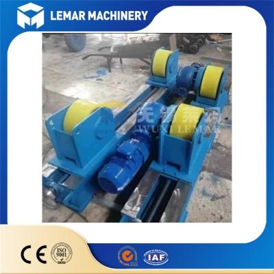 China 5 Ton Adjustable Boiler Cylinder Welding Rotator | Light Duty Tank Turning Rolls for sale