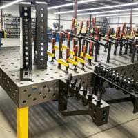 China Modular D16 Welding Table Dystem for Industrial Manufacturing Shops for sale