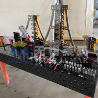 China D28 Modular Welding Table with 28mm Grid and Strong Bracing for sale