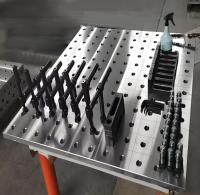 China Modular 2D Flexible D28 Welding Table For Efficient Workshop Production for sale