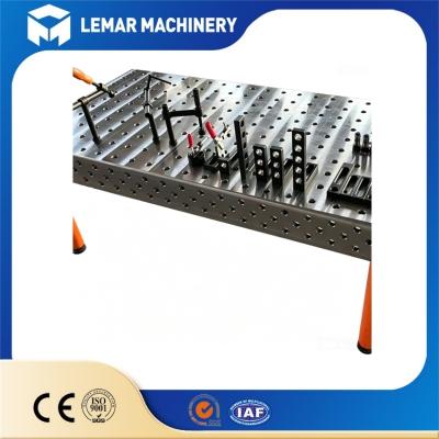 China Robust D28 Nitrided Steel 3D Modular Metal Welding Bench for sale