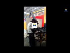 industrial portable smoke collector with self cleaning from the factory