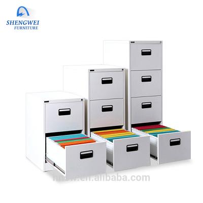 China Vertical A4 FC Folder Four Drawers Steel File Cabinet for sale