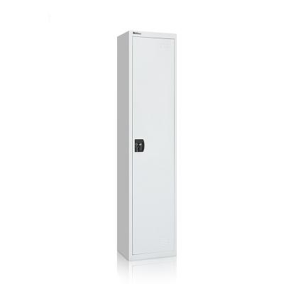 China Single Door Steel Clothes Wardrobe for sale