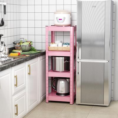 China 4 Layers Metal Shoe Rack Kitchen Boltless Steel Storage Shelf Rack for sale