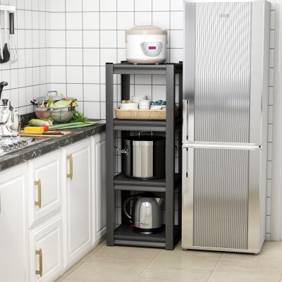 China 4 Tiers Double Column KD Structure Steel Shelf Rack for sale