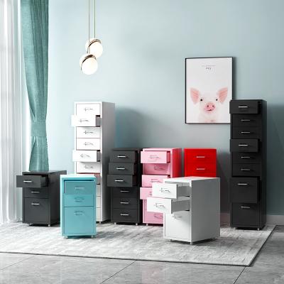 China Movable Metal Drawer Storage Cabinet for sale
