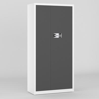 China Fingerprint Lock Five Shelves Tall Metal Storage Cabinet for sale