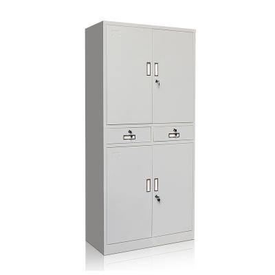 China Steel Office Furniture Metal Filing Storage Cabinet With Two Drawers for sale