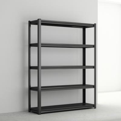 China Boltless Rivet Metal Shelf Cabinet With Hidden Hanging Hole Column for sale
